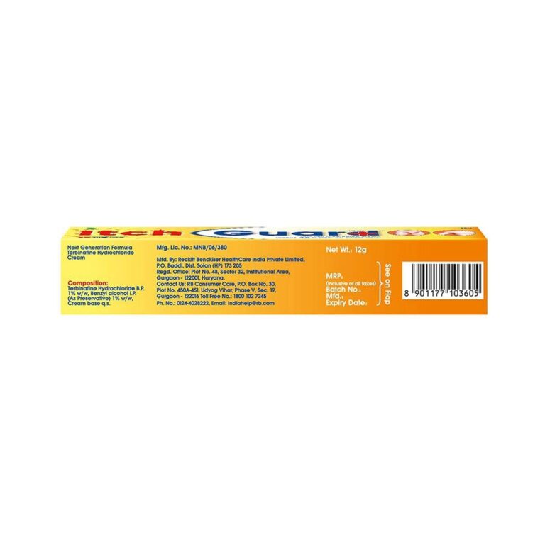 Itch Guard Plus Cream With Cooling Menthol 12g (Indian)
